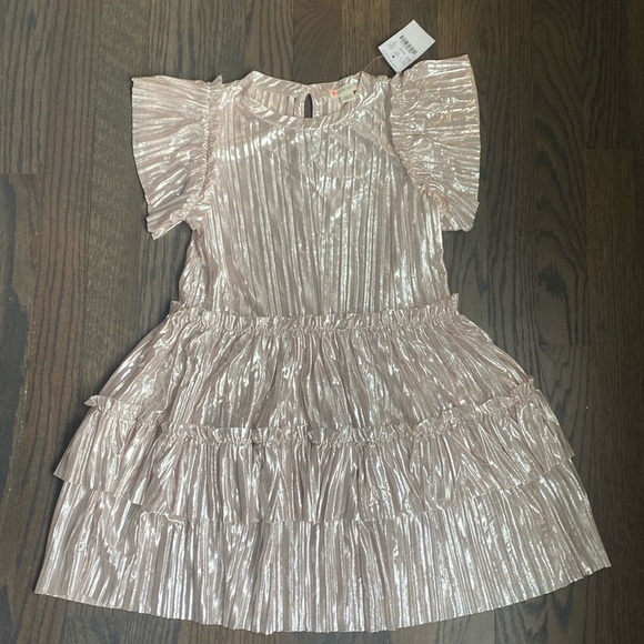 Crewcuts | Dresses | Nwtnwot Jcrew Crewcuts Kids Metallic Rose Gold ...